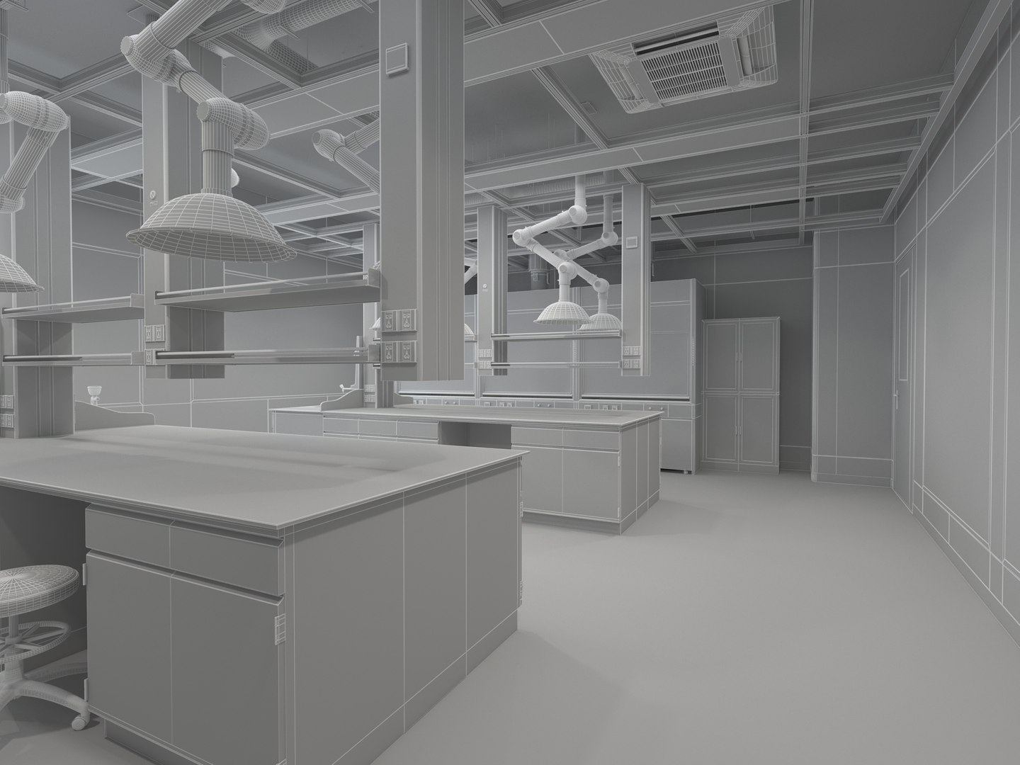 3D Laboratory 1 Model - TurboSquid 2210287