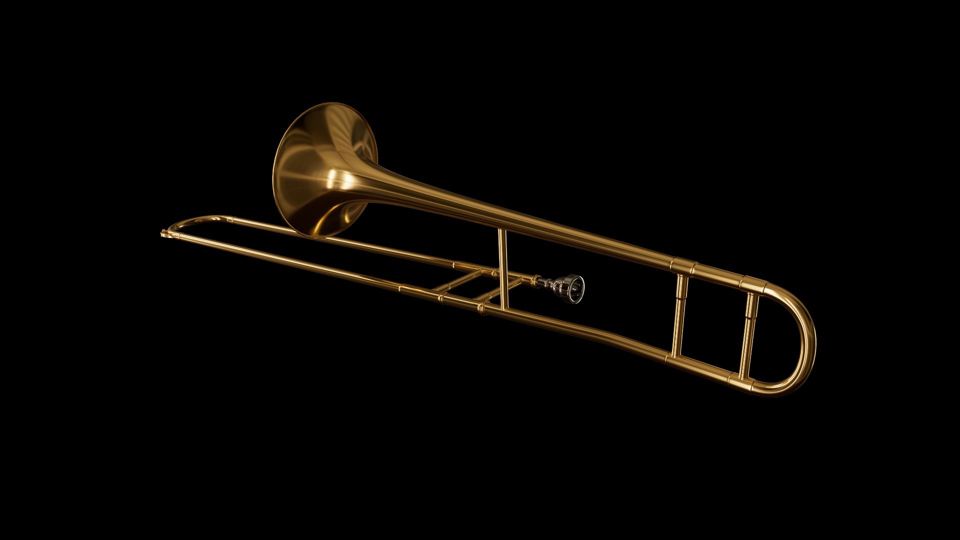 Trombone Model - TurboSquid 1934598