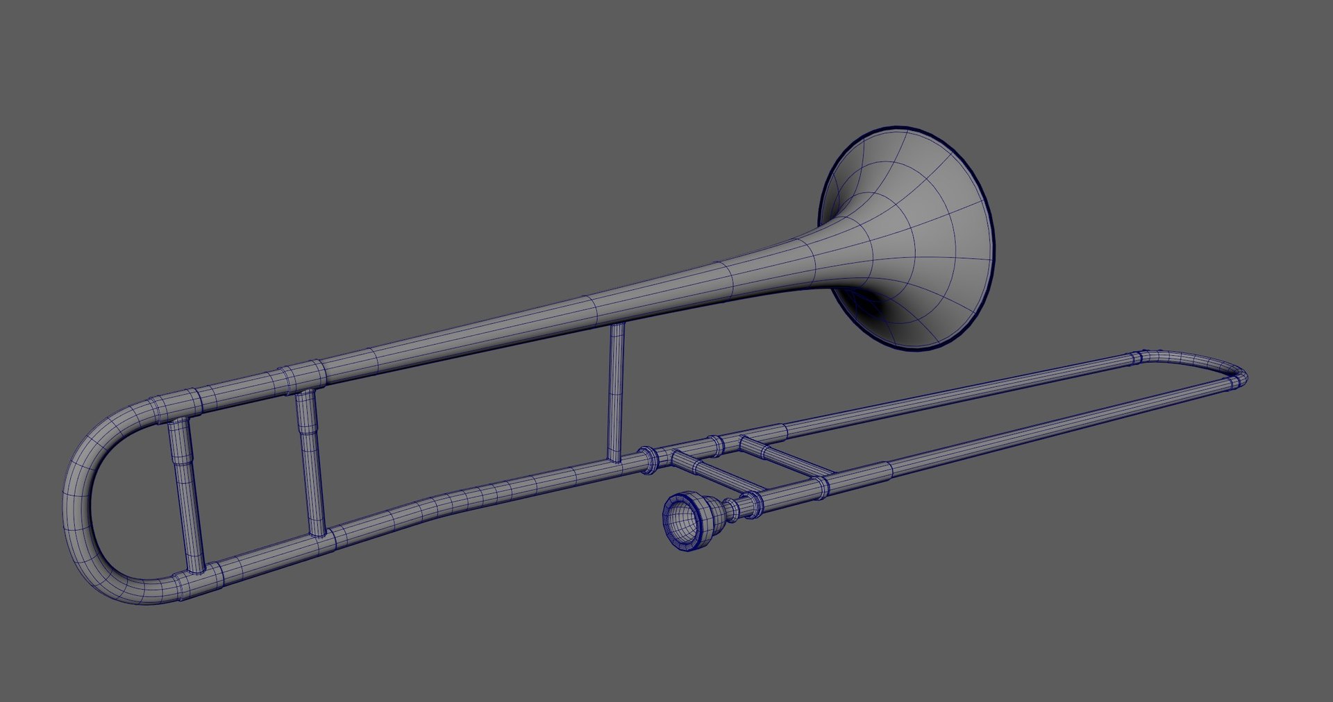 Trombone Model - TurboSquid 1934598