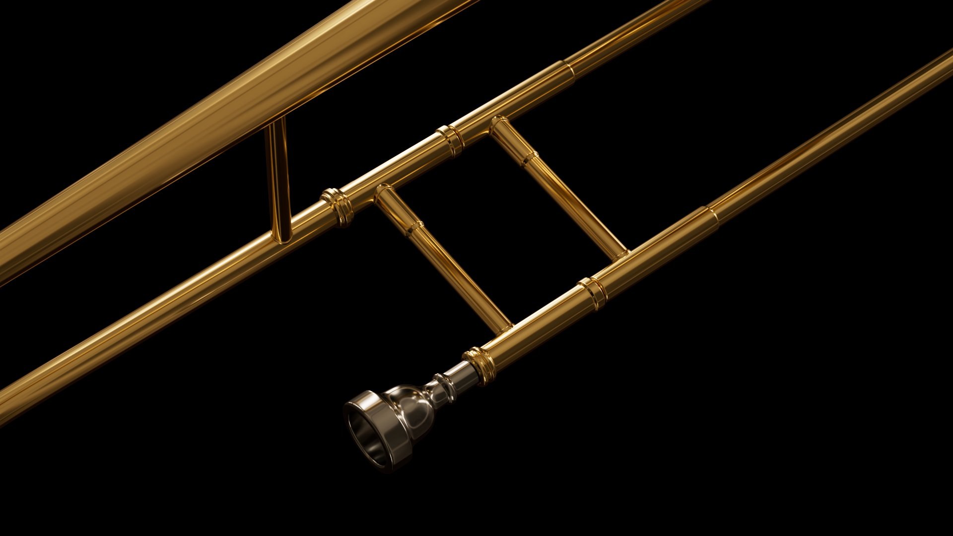 Trombone Model - TurboSquid 1934598