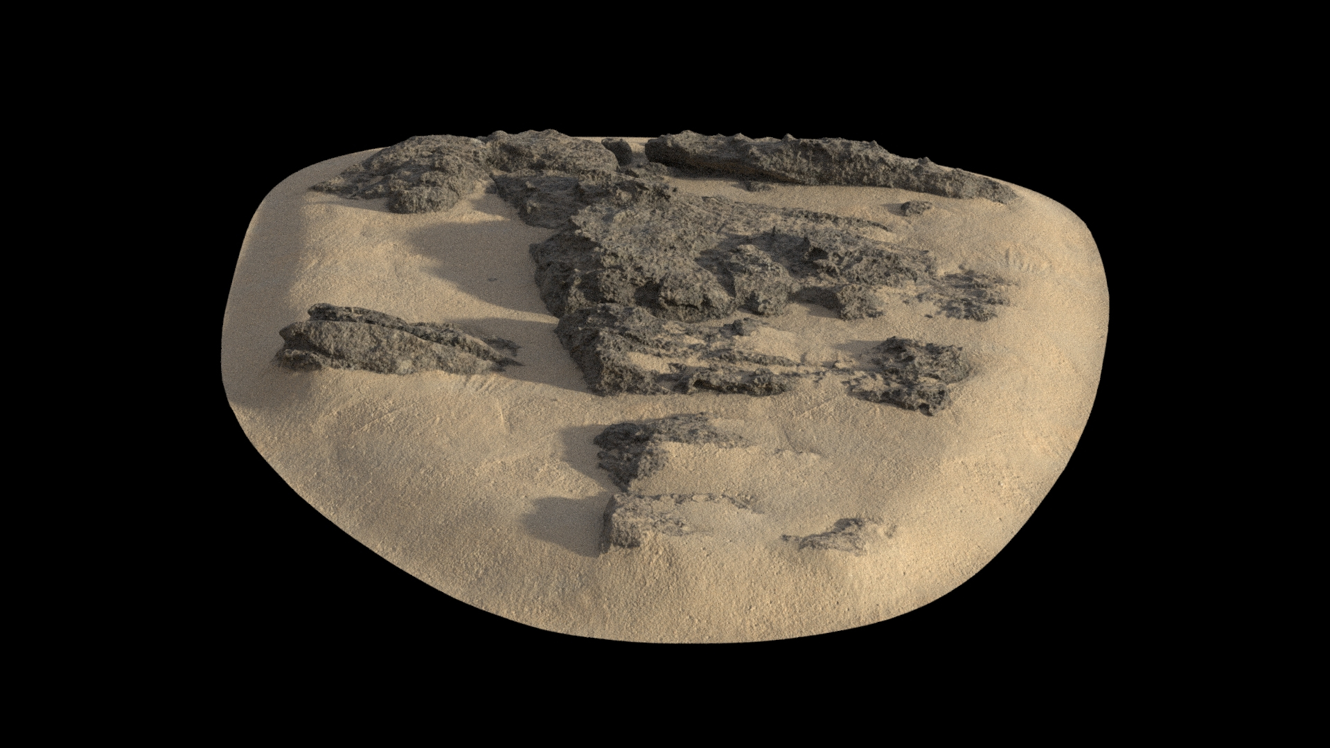 3D Rock Coast - TurboSquid 1682488