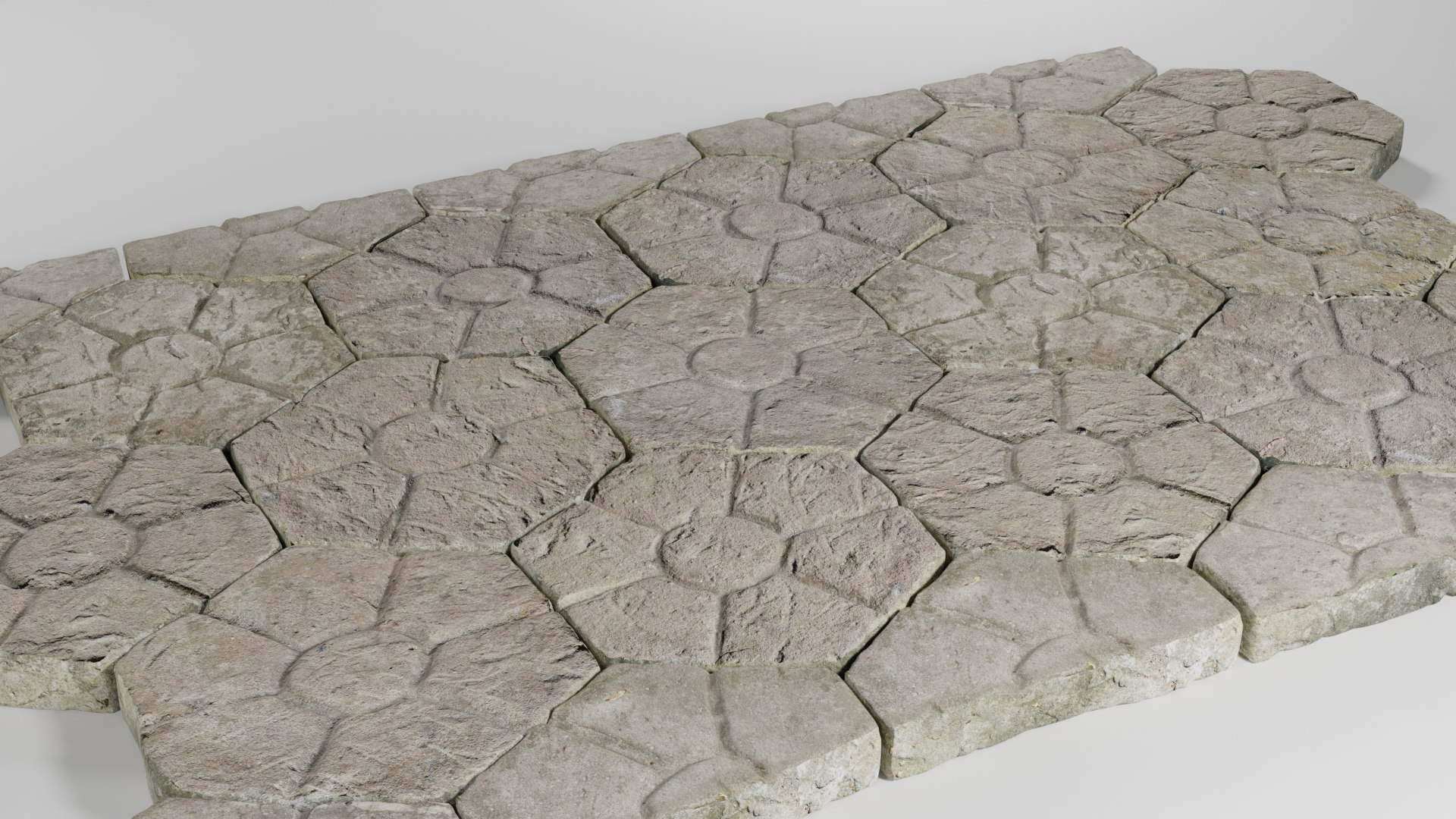 Stone Tile Pavement 3D Model - TurboSquid 1981688
