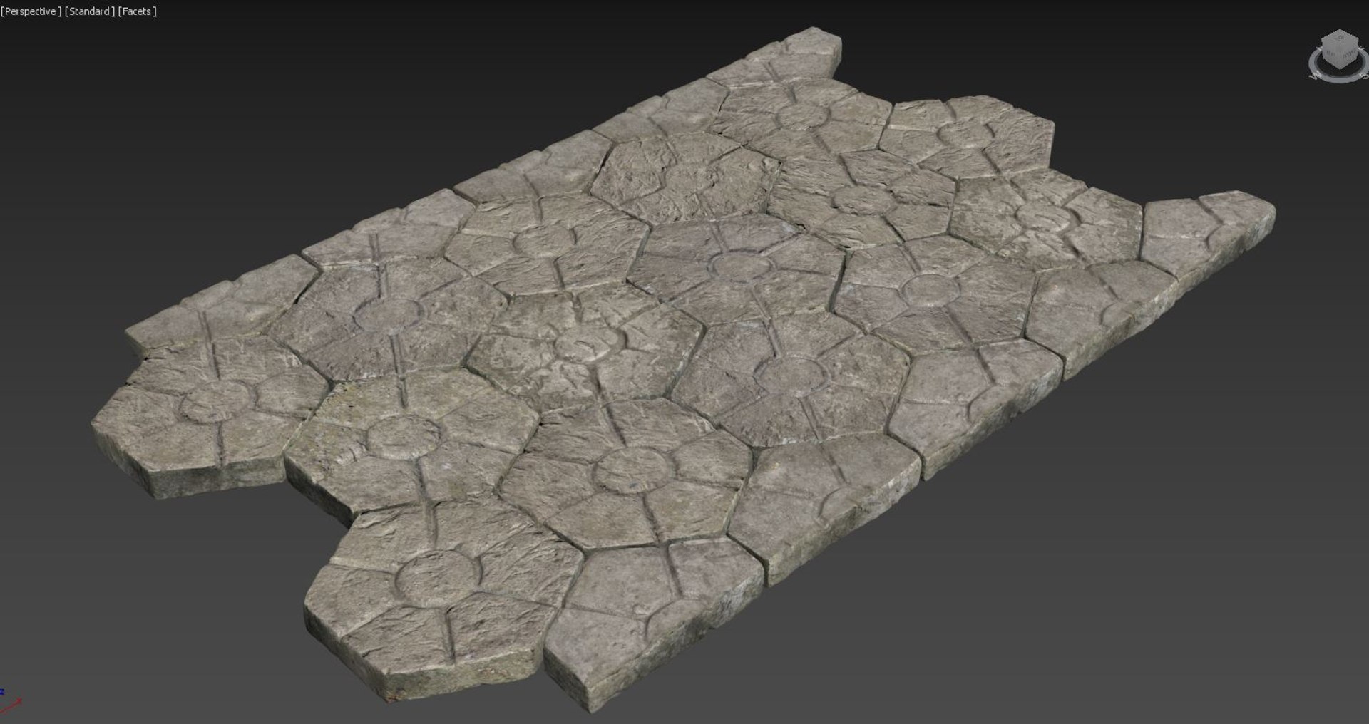 Stone Tile Pavement 3D Model - TurboSquid 1981688