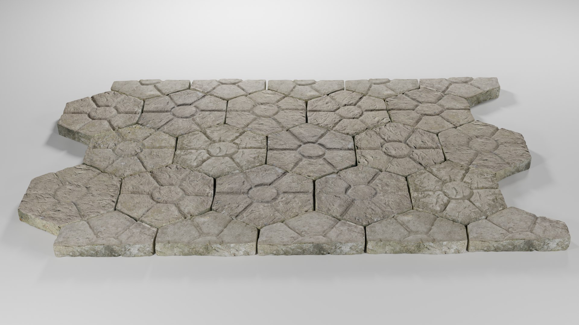 Stone Tile Pavement 3D Model - TurboSquid 1981688