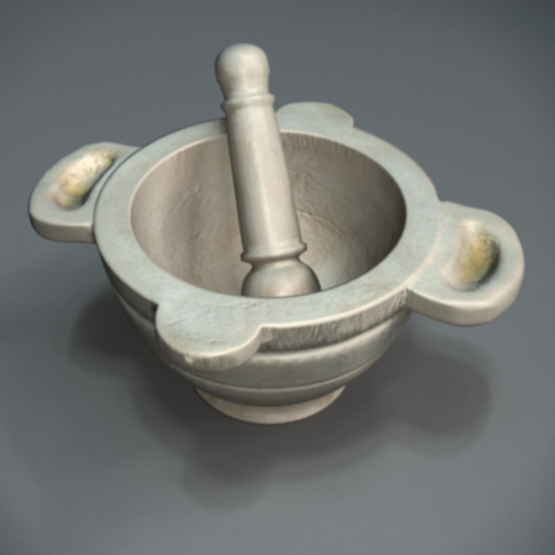 Pestle 3d Obj