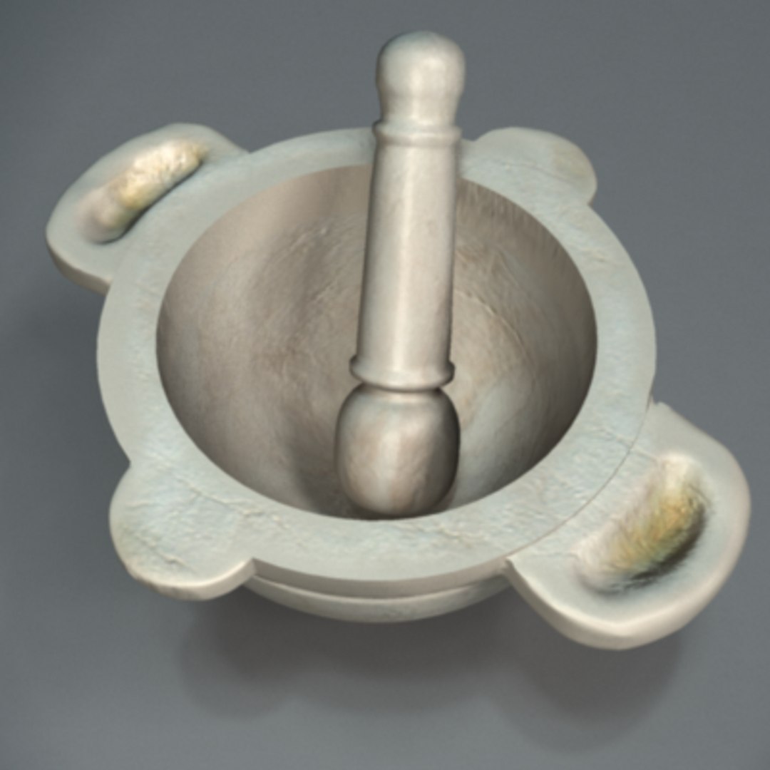 Pestle 3d Obj