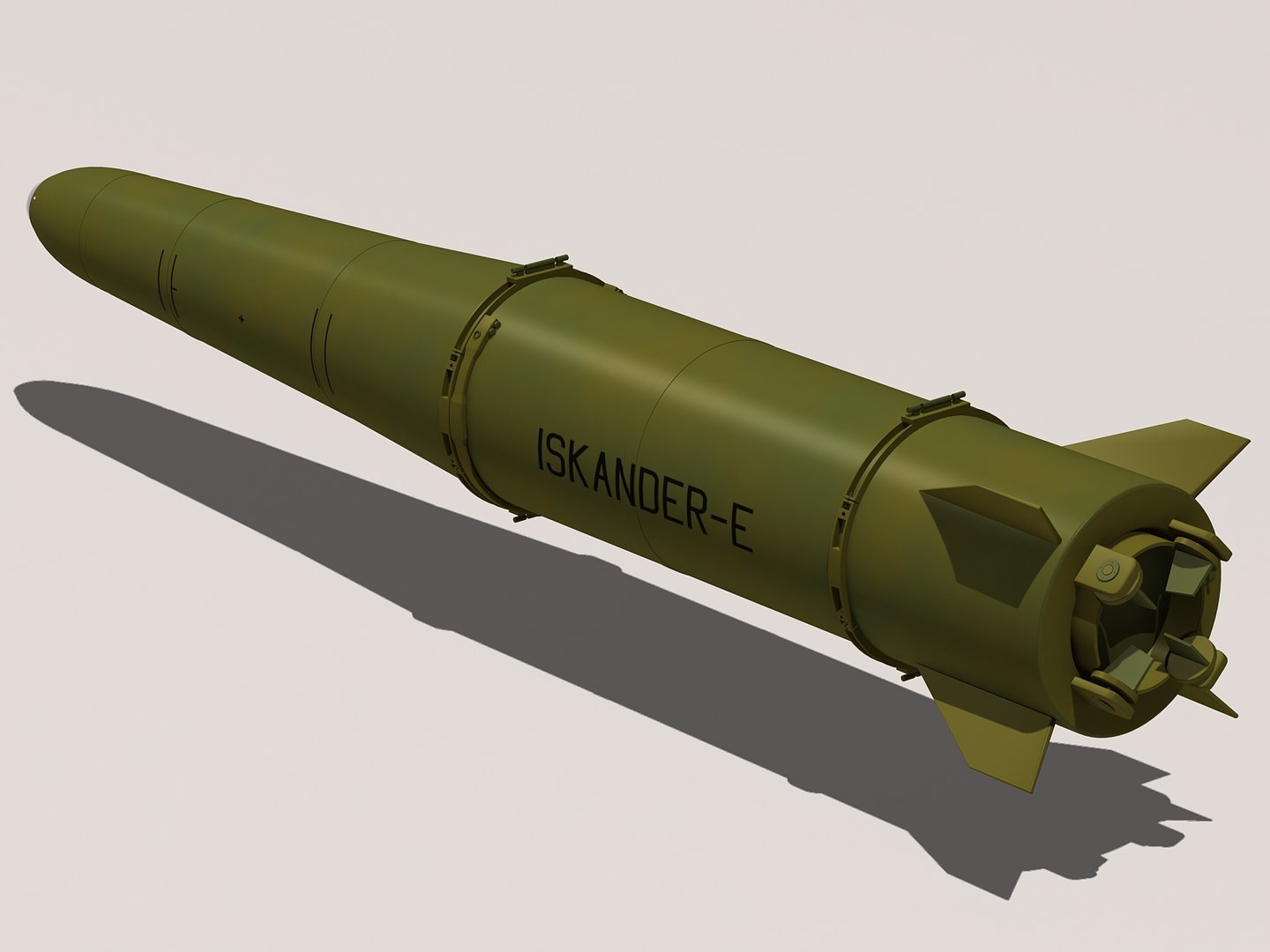 3ds Iskander 9m723-1 Missile
