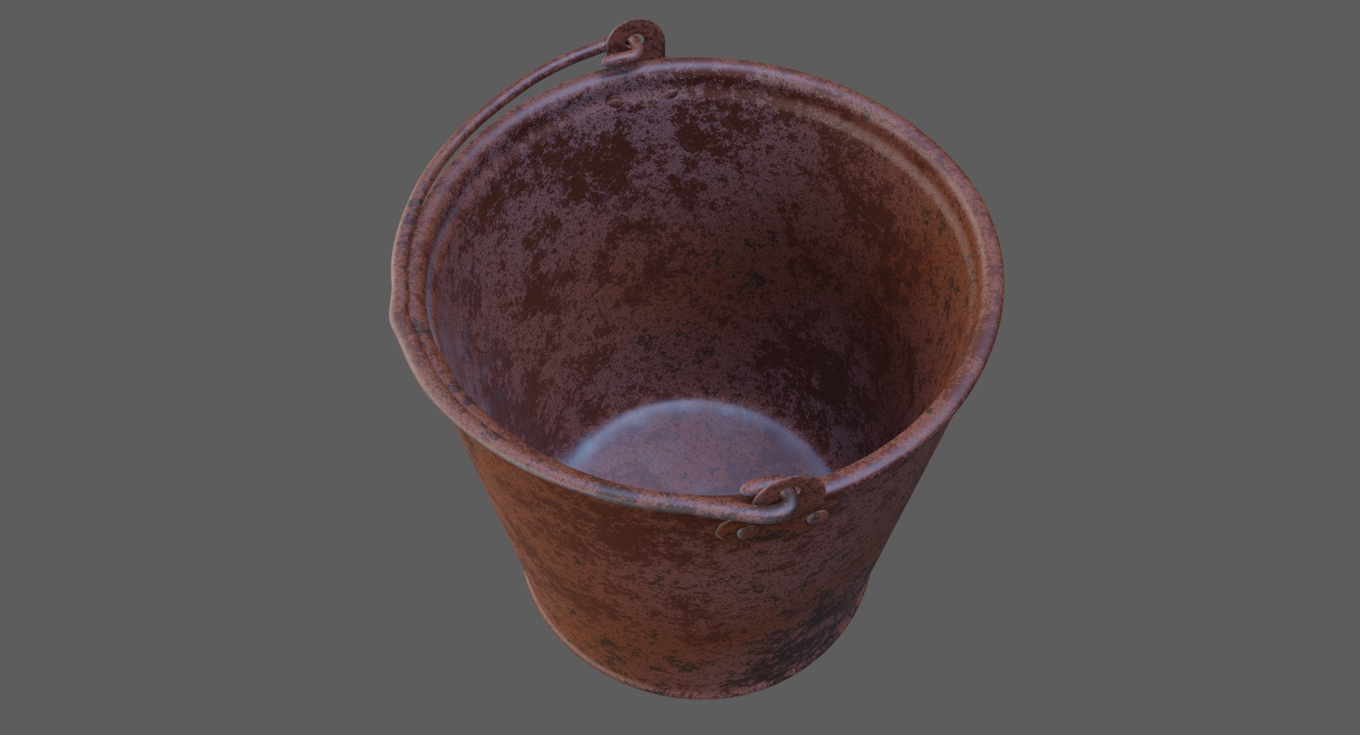 3D Rusty Bucket Rust 12 Model - TurboSquid 1374043