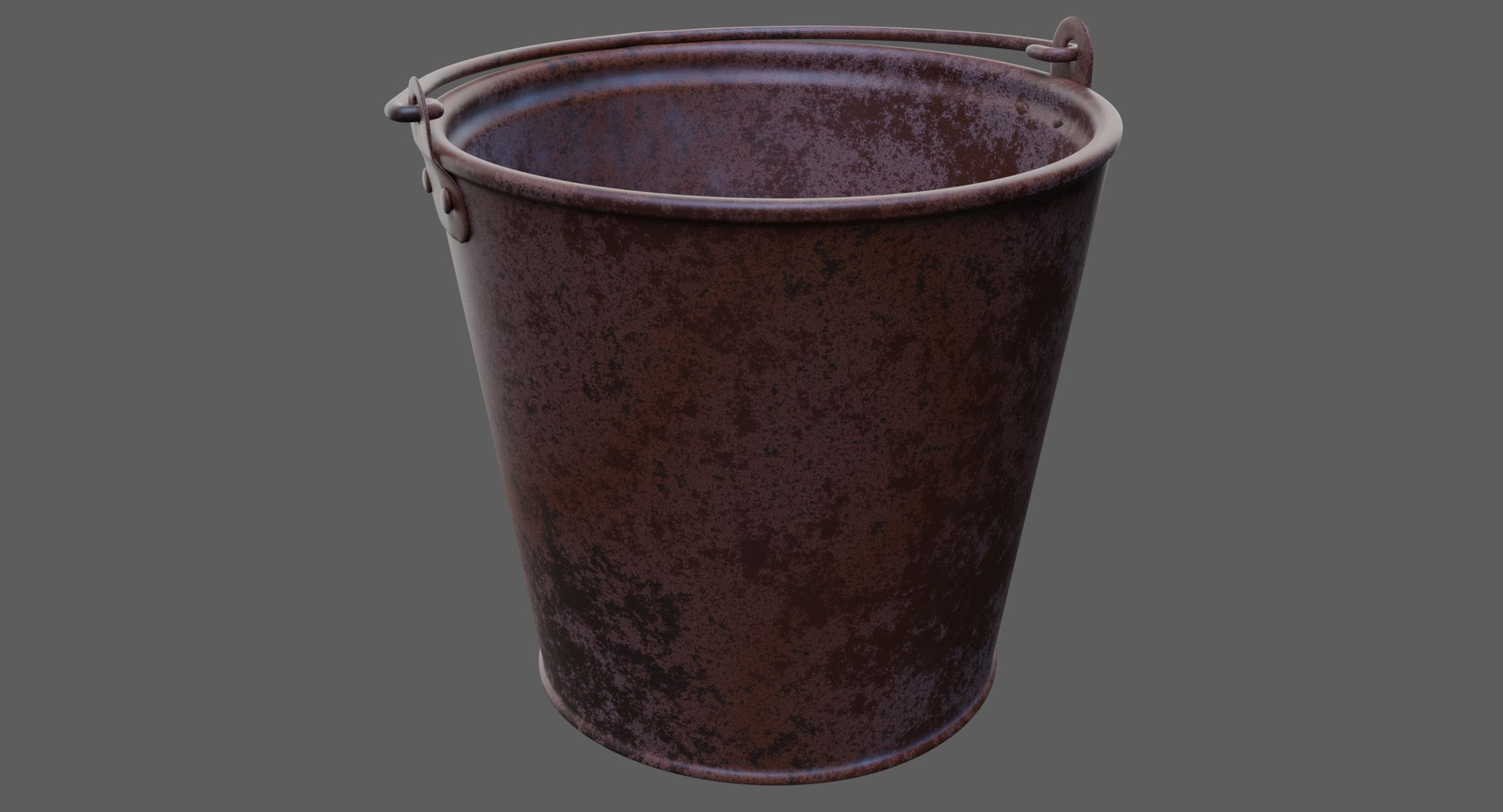 3D Rusty Bucket Rust 12 Model - TurboSquid 1374043