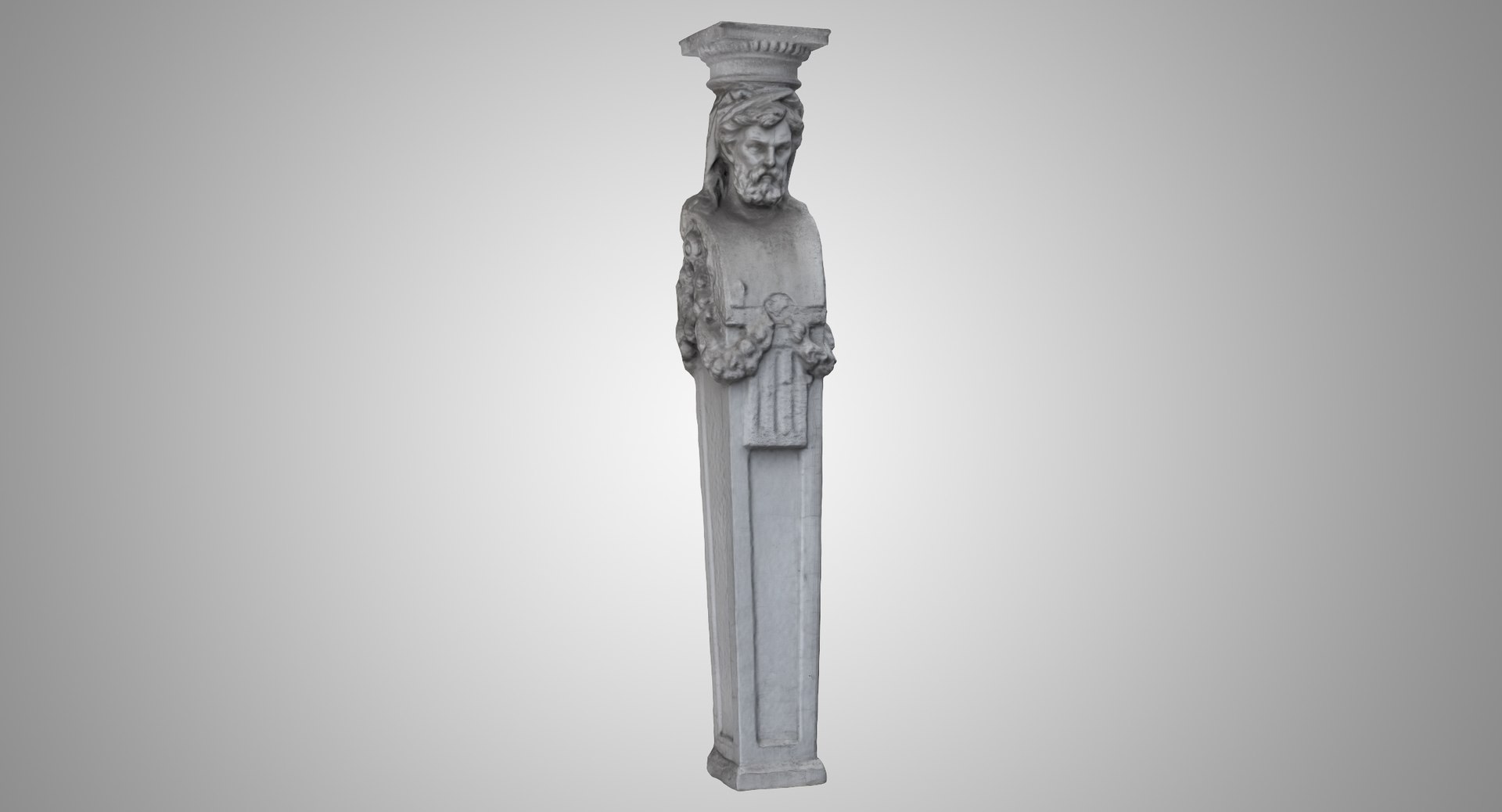 3D Atlas Column Model - TurboSquid 1358366