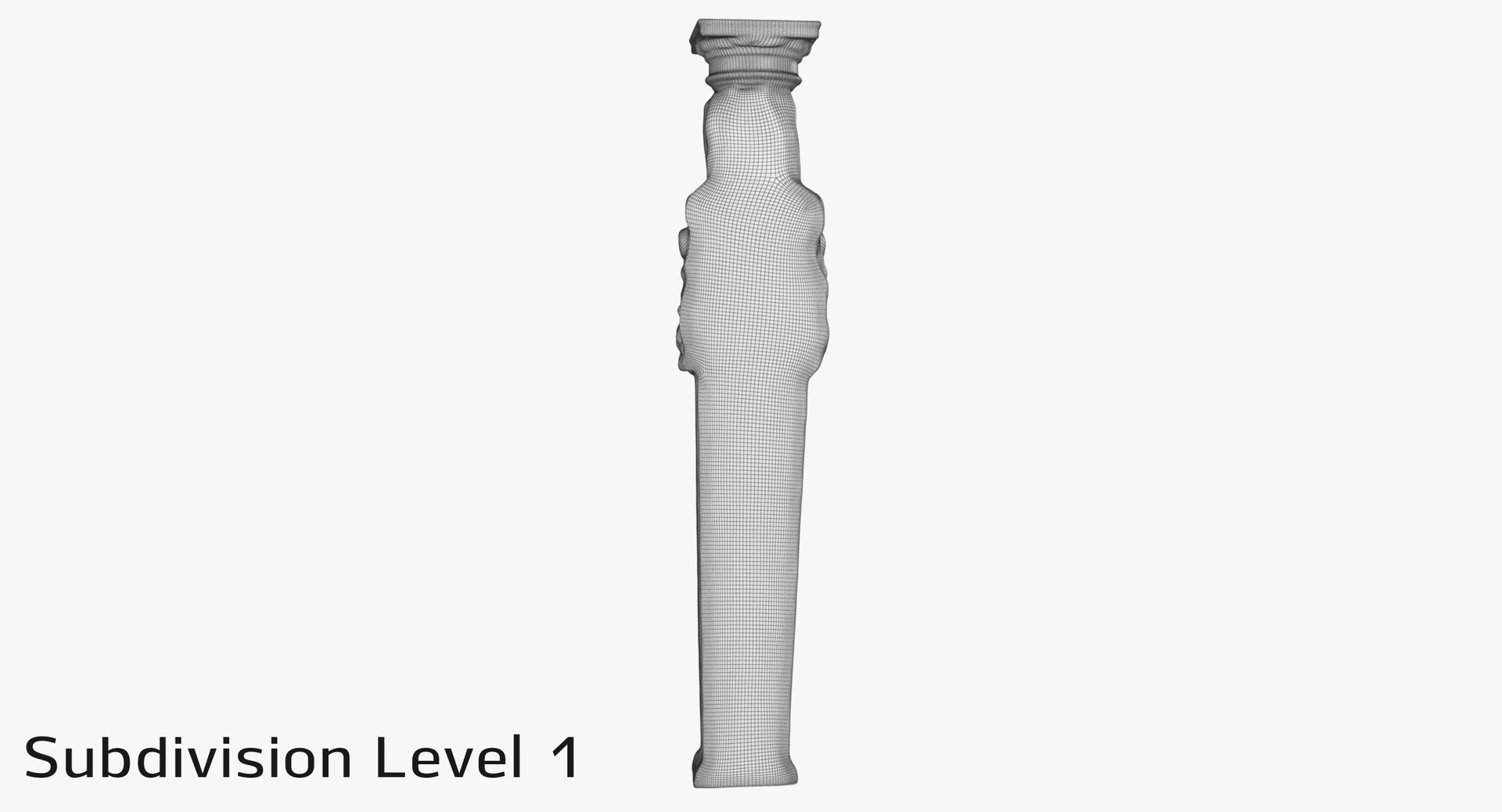 3D Atlas Column Model - TurboSquid 1358366