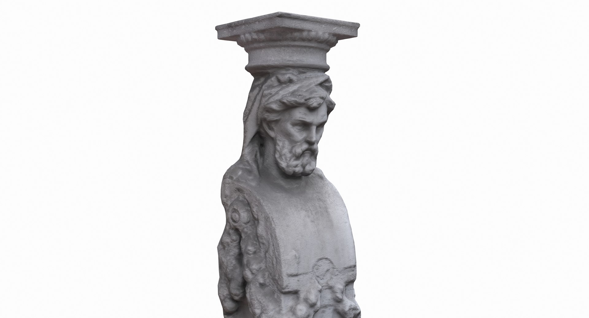 3D Atlas Column Model - TurboSquid 1358366