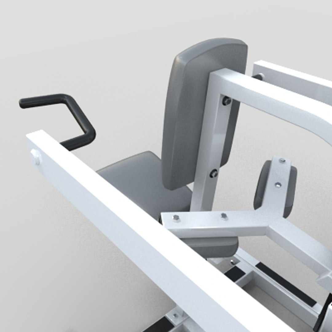 Seated Dips 3d Model