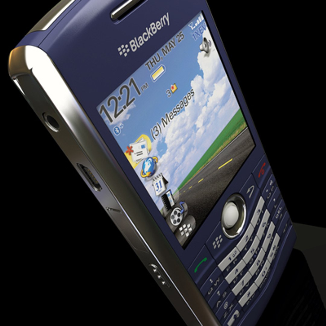 3d Blackberry Pearl 8130 Pda