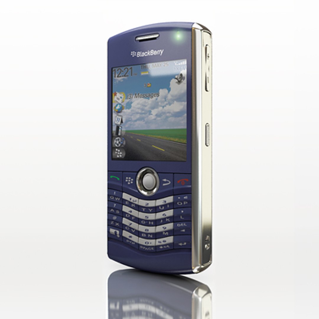 3d Blackberry Pearl 8130 Pda
