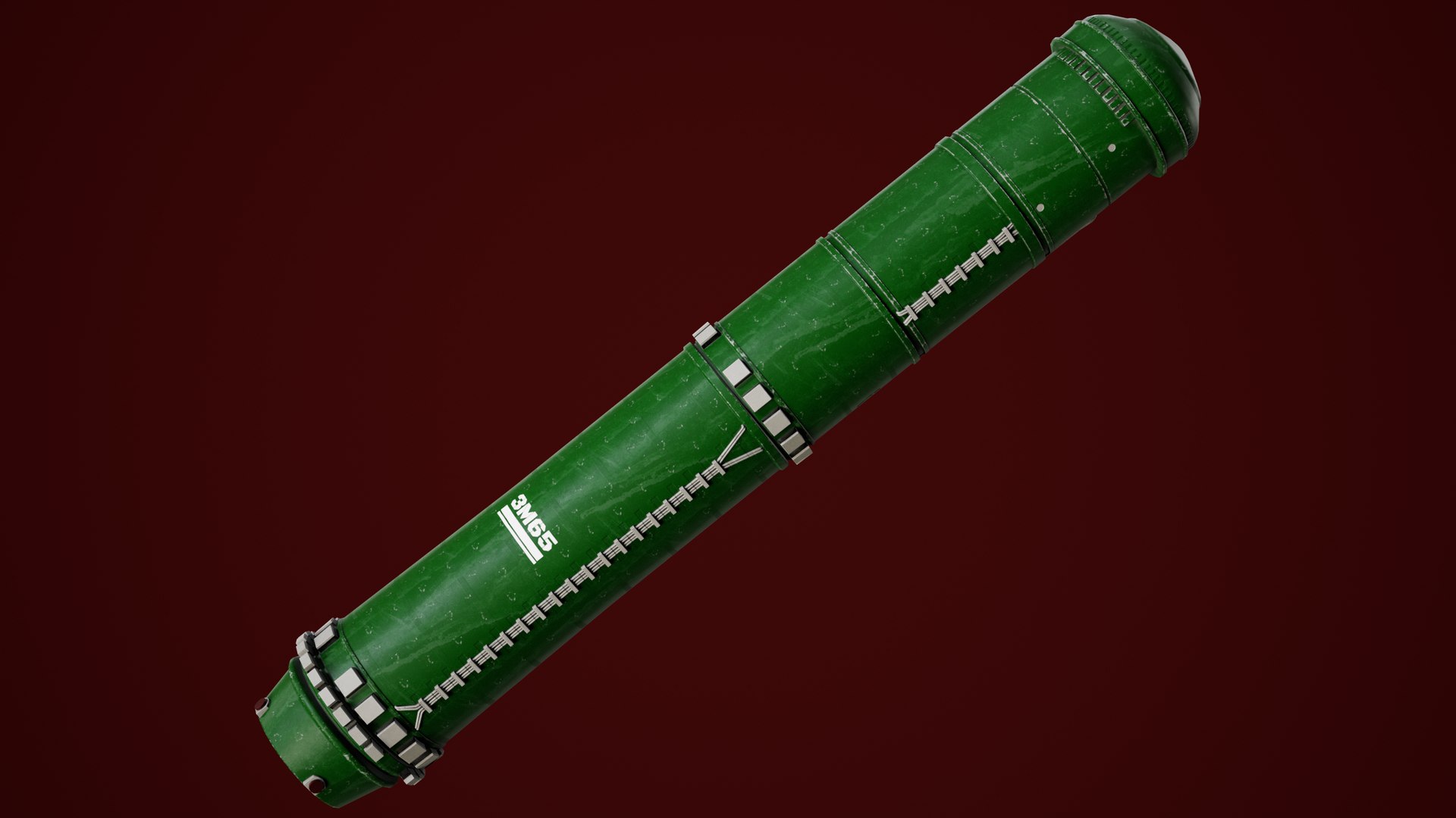 3D R-39 Rif Submarine-Launched Ballistic Missile Model - TurboSquid 2155588