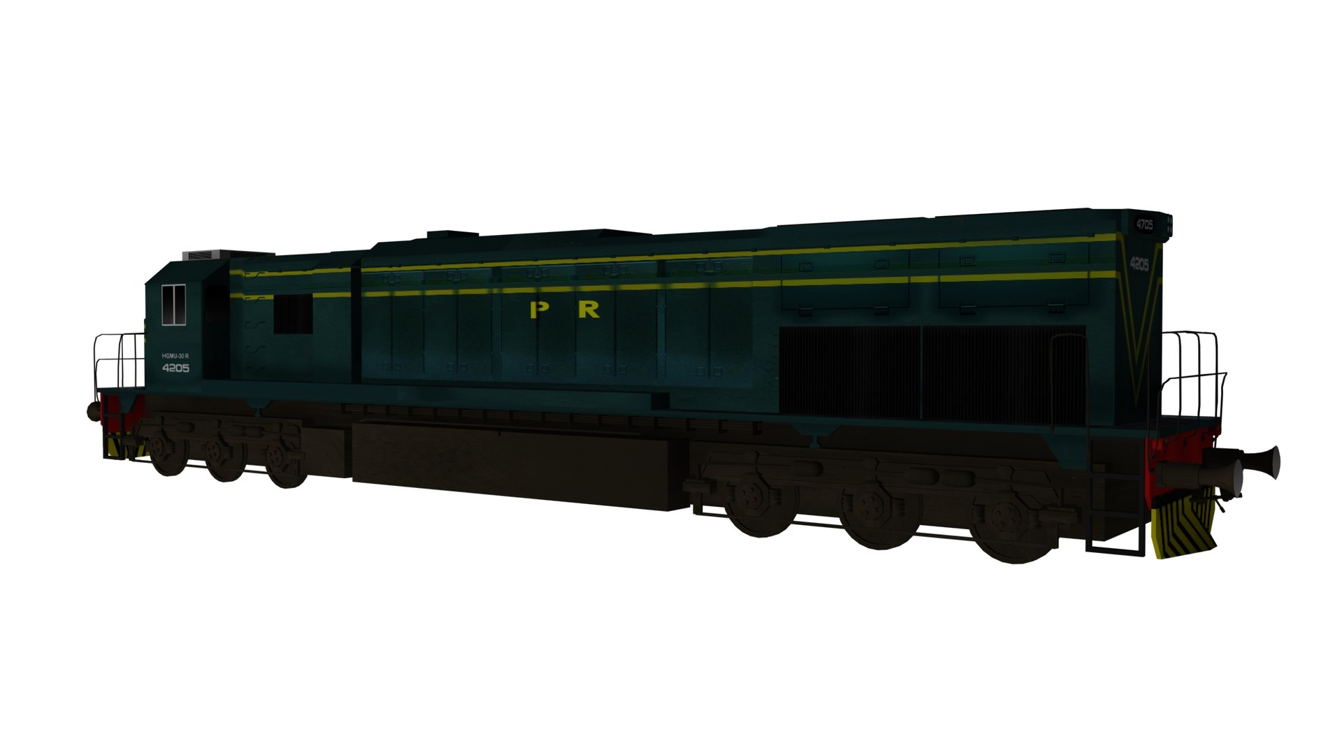 EMD GT 26 CW-2 Locomotive 3D Model - TurboSquid 2046086