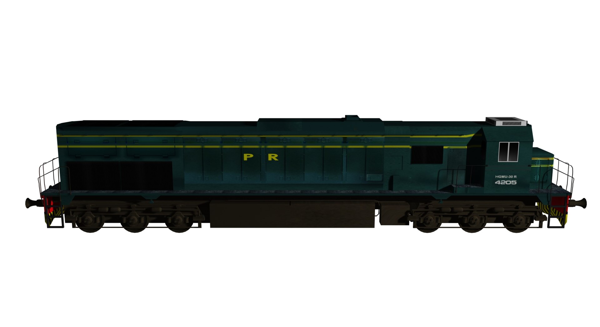 EMD GT 26 CW-2 Locomotive 3D Model - TurboSquid 2046086