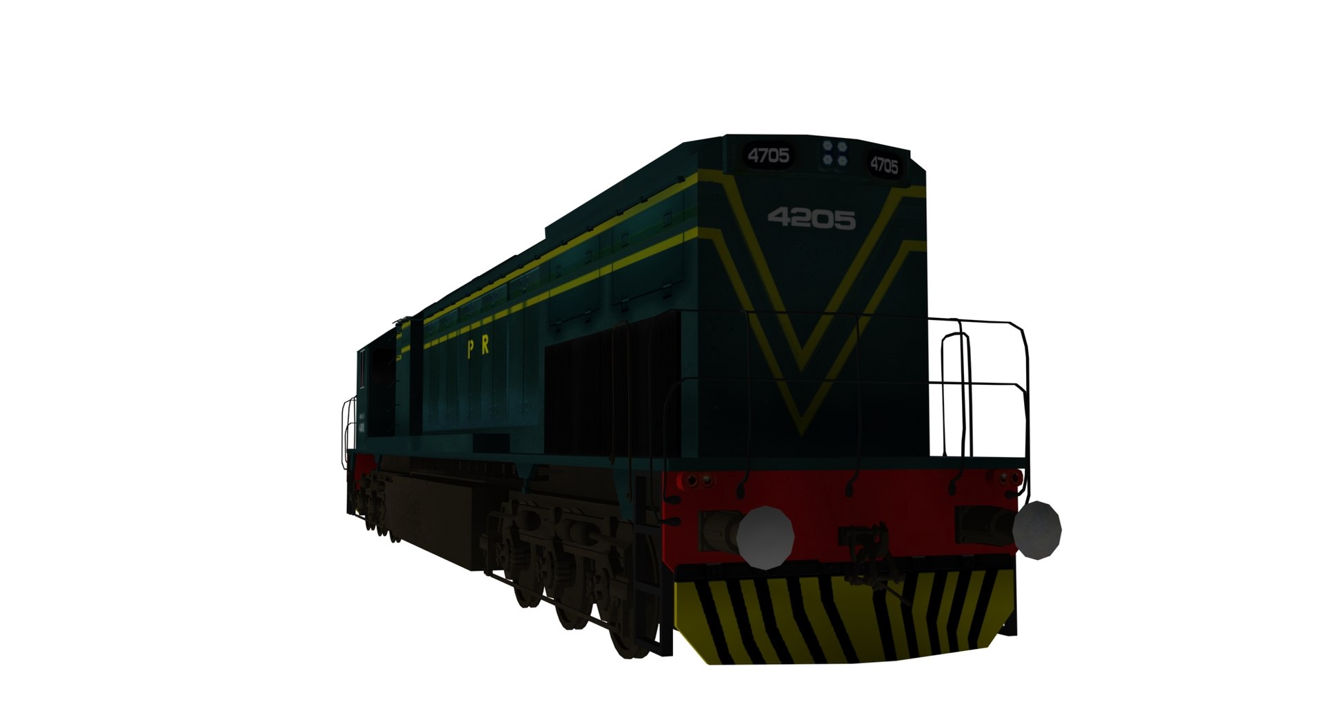 EMD GT 26 CW-2 Locomotive 3D Model - TurboSquid 2046086