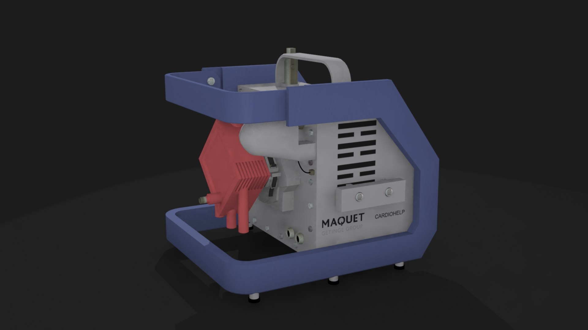 3D Maquet Ecmo Medical Machine - TurboSquid 1538172