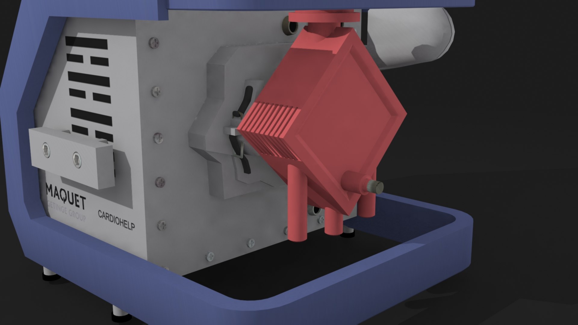 3D Maquet Ecmo Medical Machine - TurboSquid 1538172