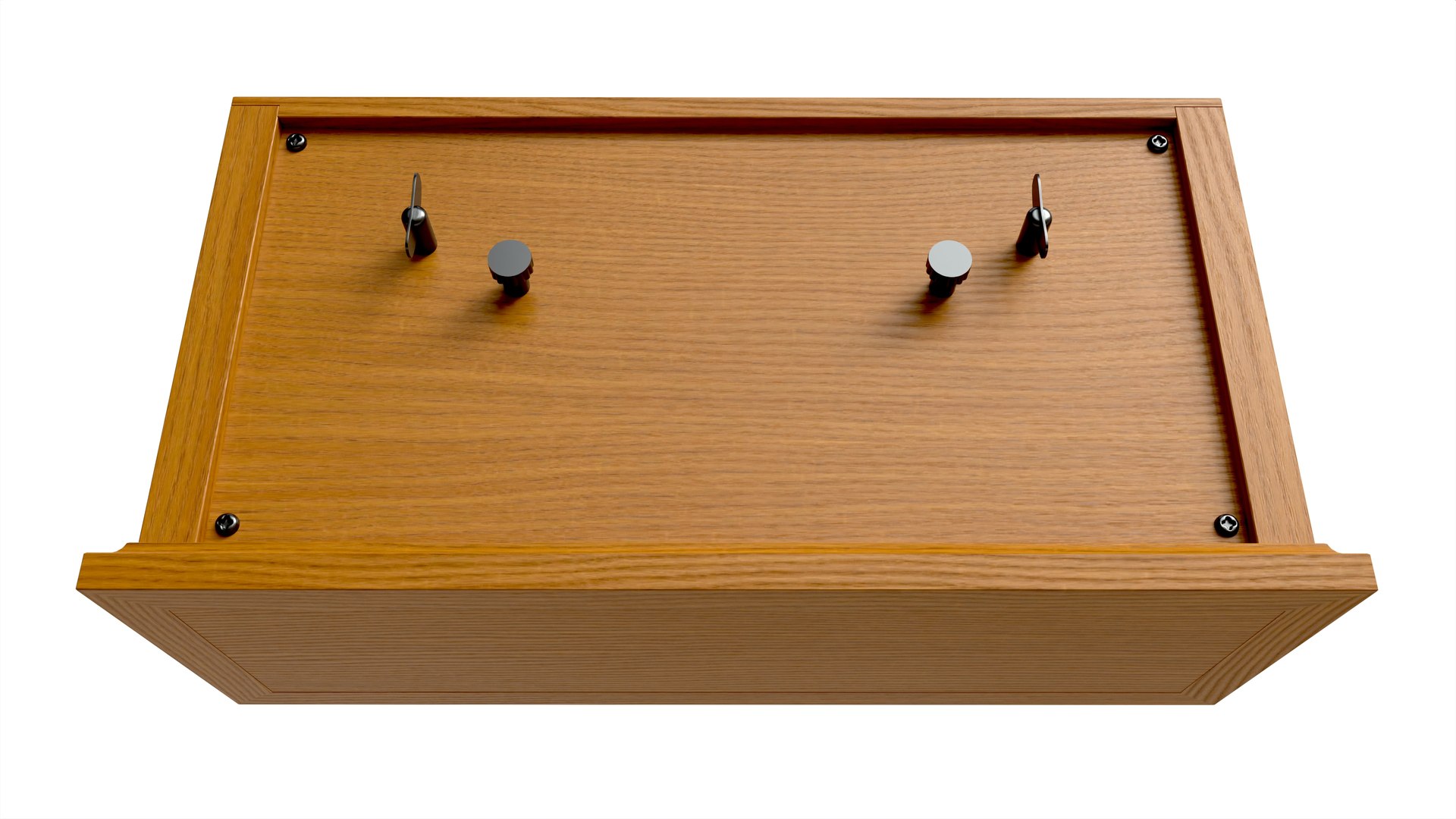 Chess Timer Mechanical Game Clock Wooden Model - TurboSquid 2154145