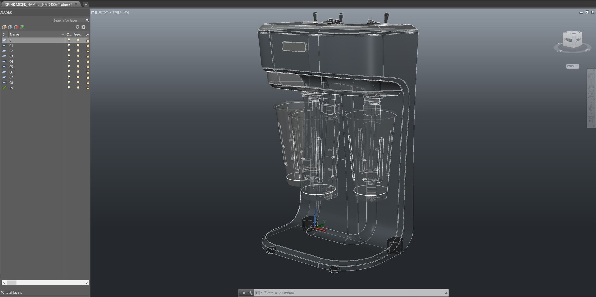 3D hamilton mixer beach hmd400 - TurboSquid 1618777