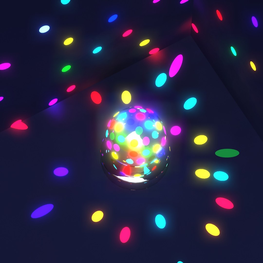 Rotating Disco Lights 3D Model - TurboSquid 1159596