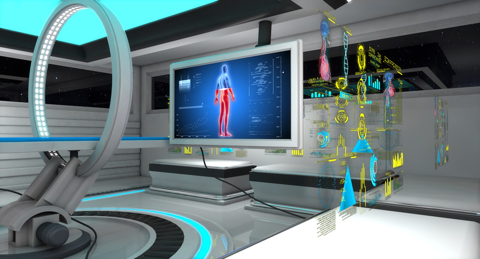 3D Scenes Sci Fi Medical - TurboSquid 1566384