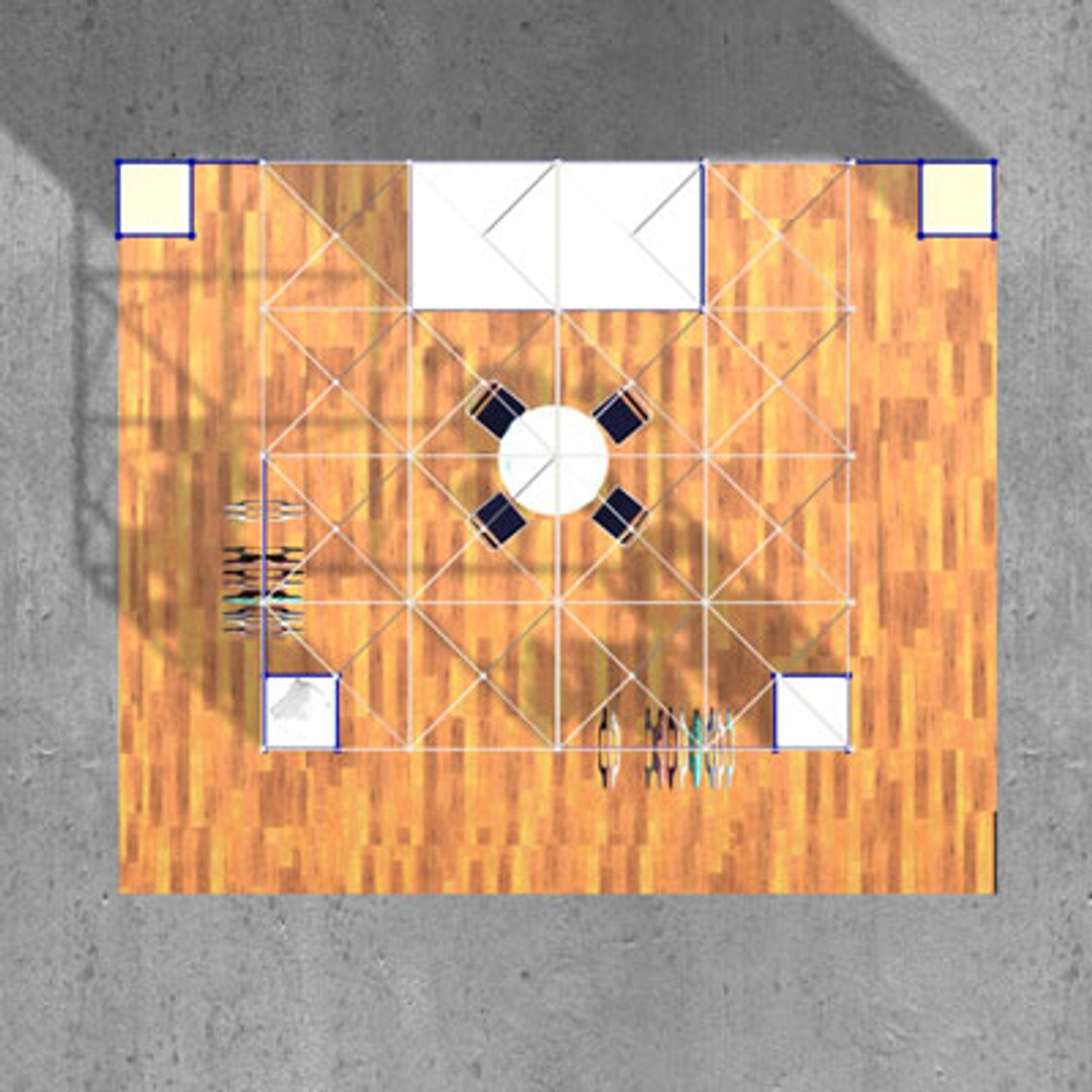 3d model fair stand exhibition