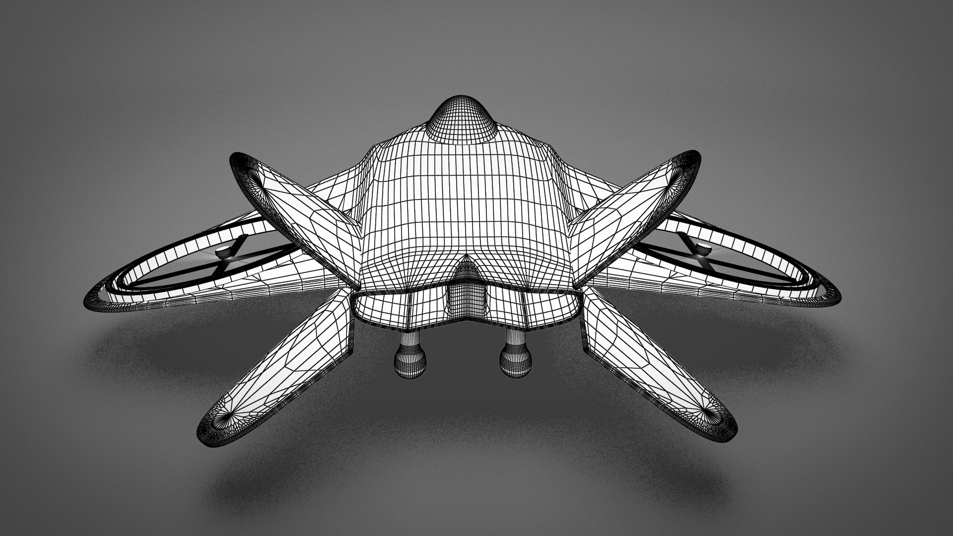 3D VTOL Jet Model - TurboSquid 2386458