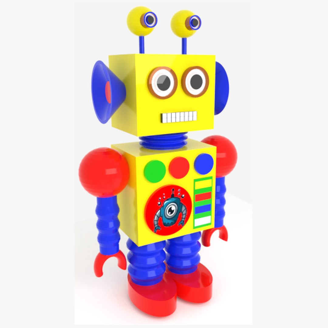 3D Toy Robot 3D Model model - TurboSquid 1870193
