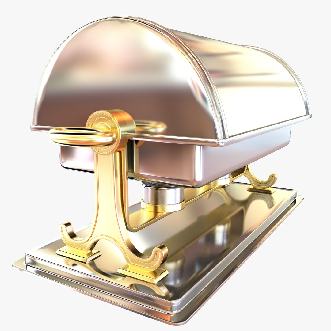 3D Chafing Dish Model - TurboSquid 1394869