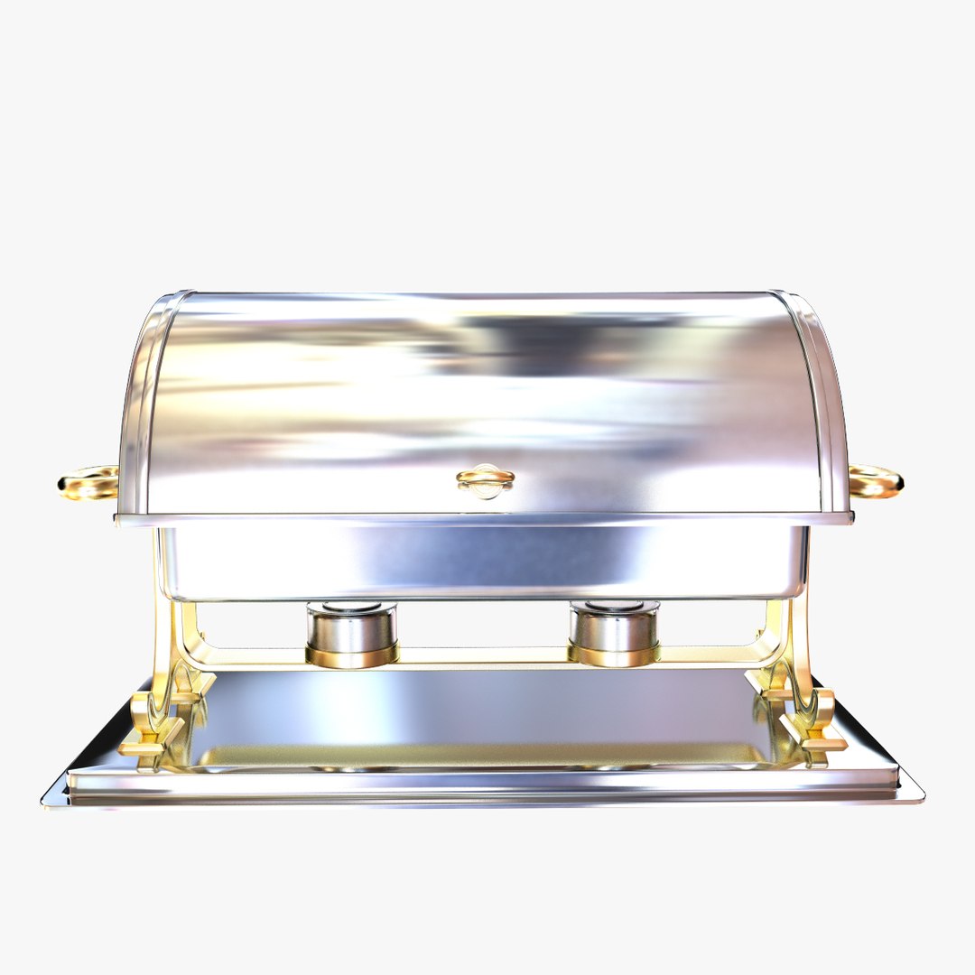 3D Chafing Dish Model - TurboSquid 1394869
