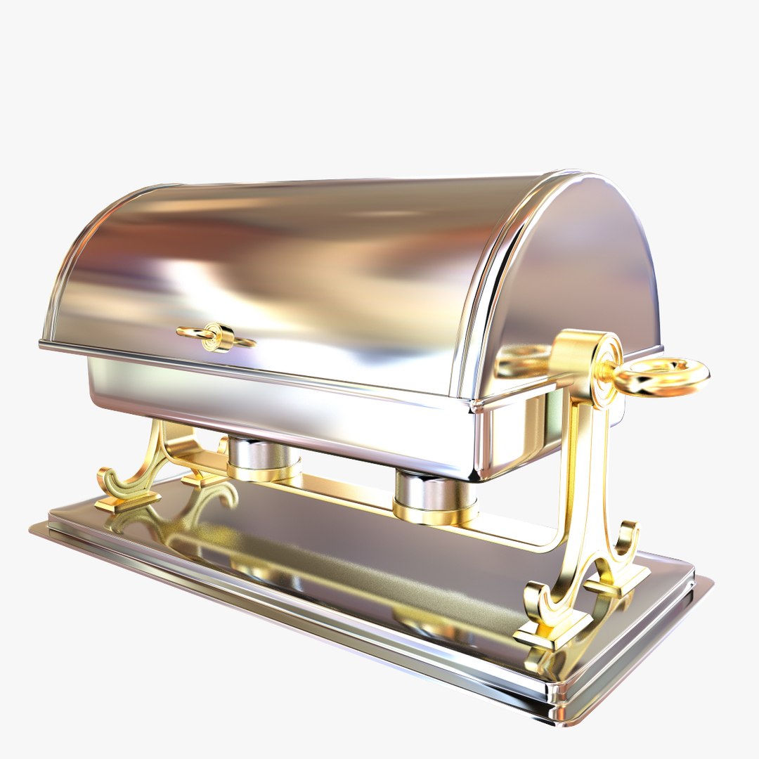 3D Chafing Dish Model - TurboSquid 1394869