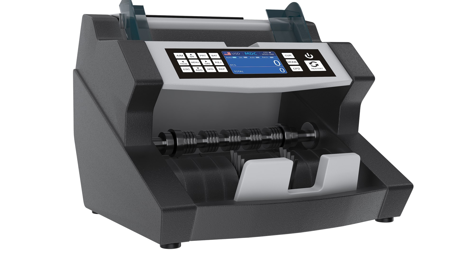 Banknote Counter 3D Model - TurboSquid 2282435