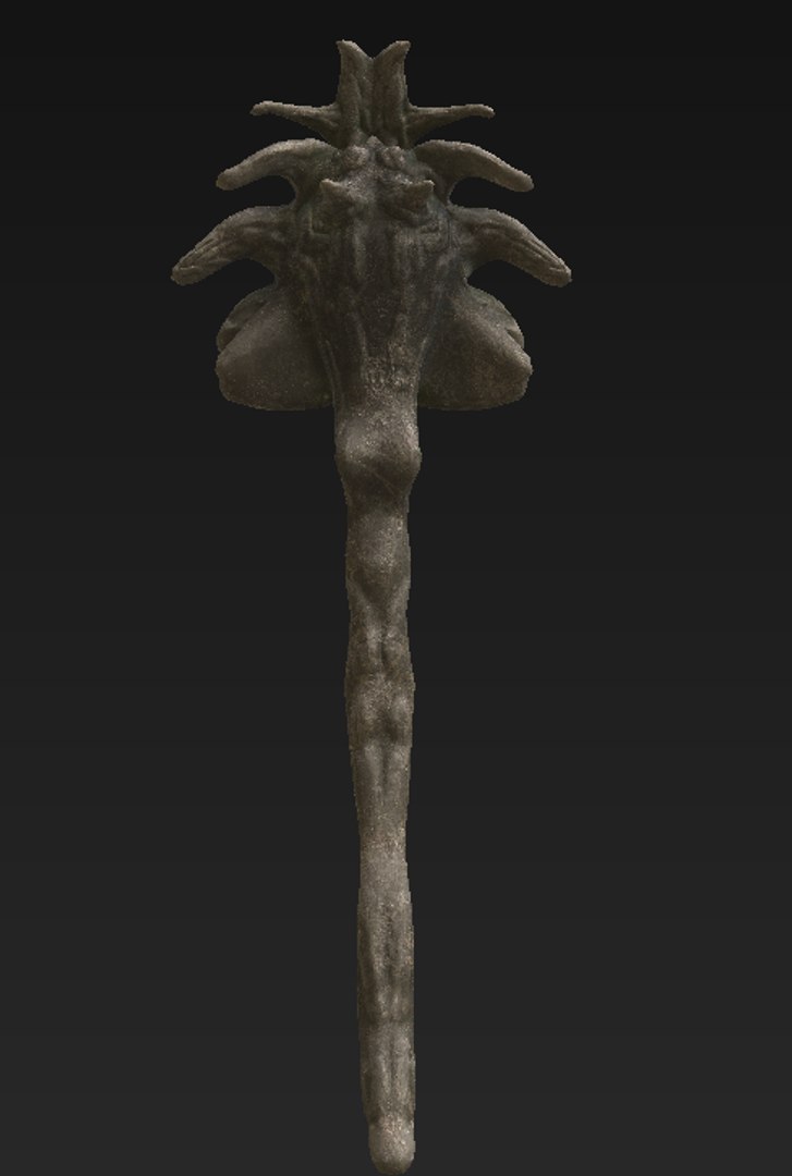 3d Staff Model