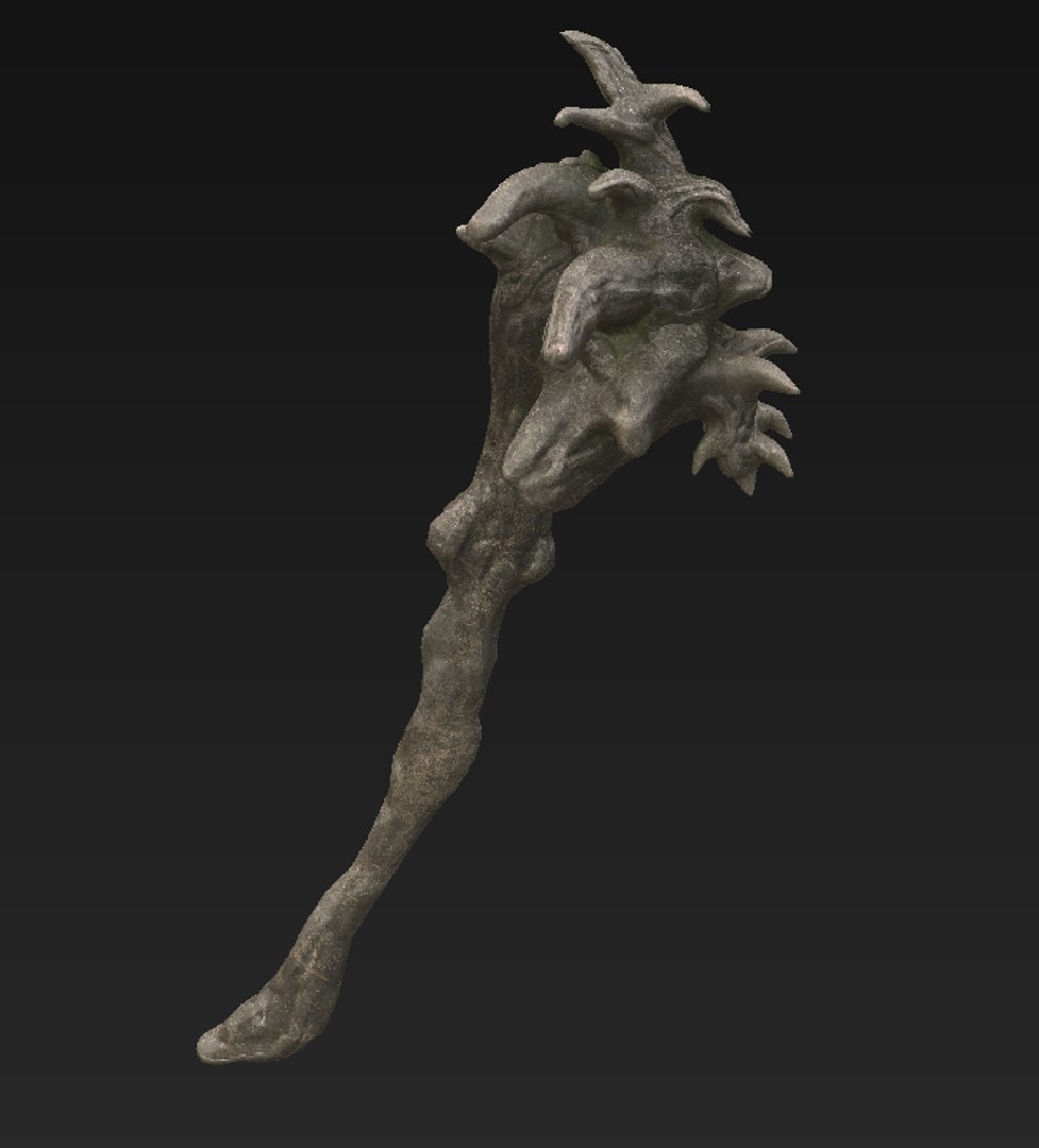 3d Staff Model