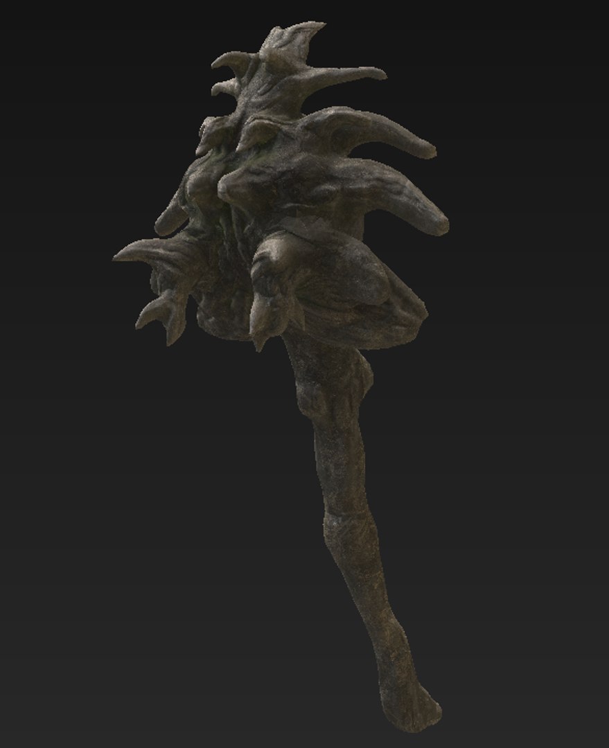 3d Staff Model