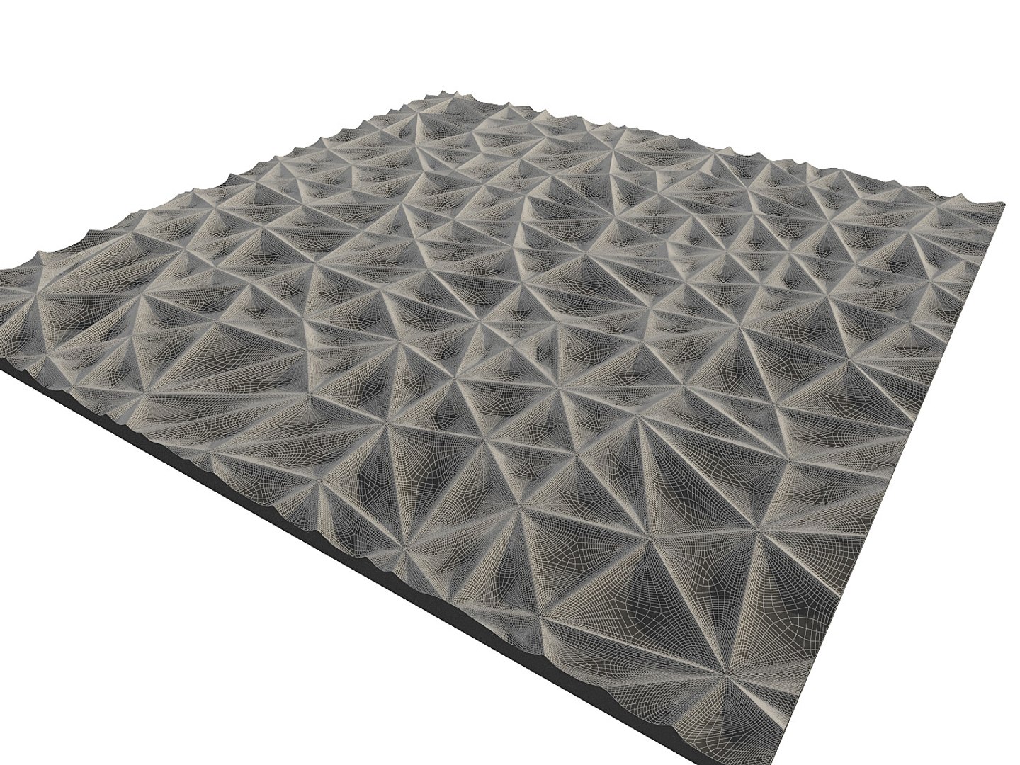 3D Decorative Seamless Wall Panel - TurboSquid 1184266