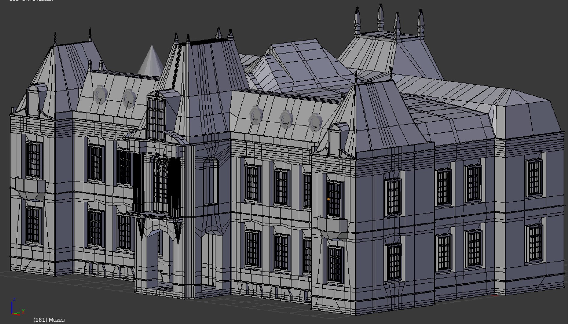 Castle Art Museum 3D Model - TurboSquid 1397173