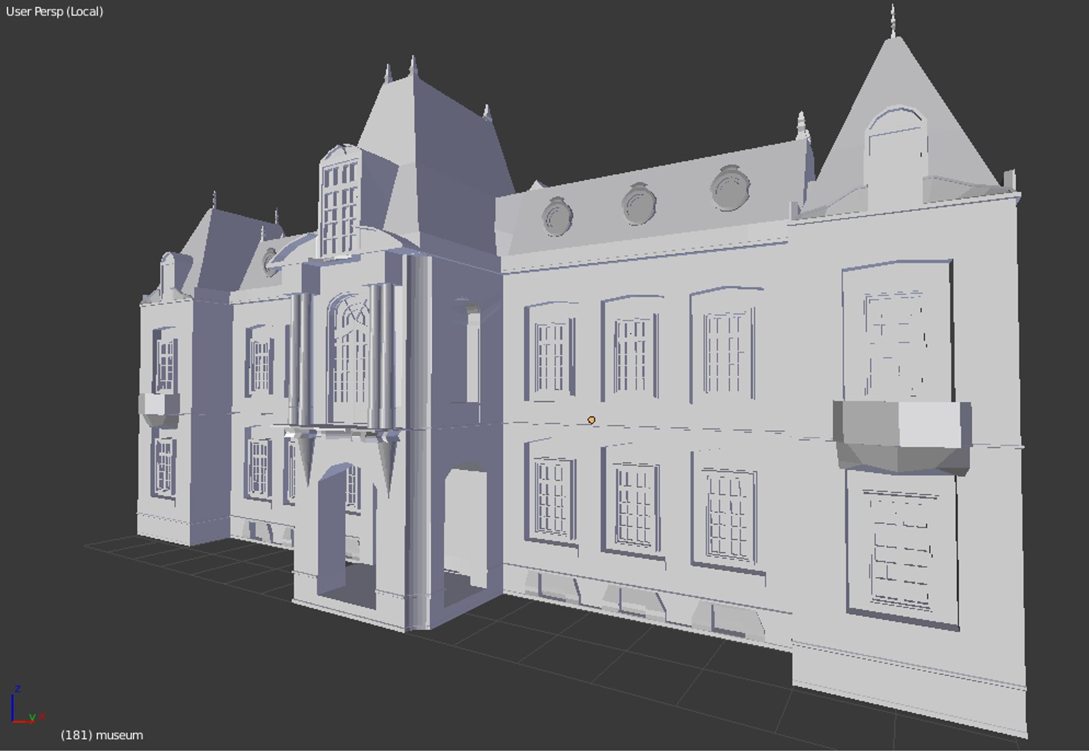 Castle Art Museum 3D Model - TurboSquid 1397173