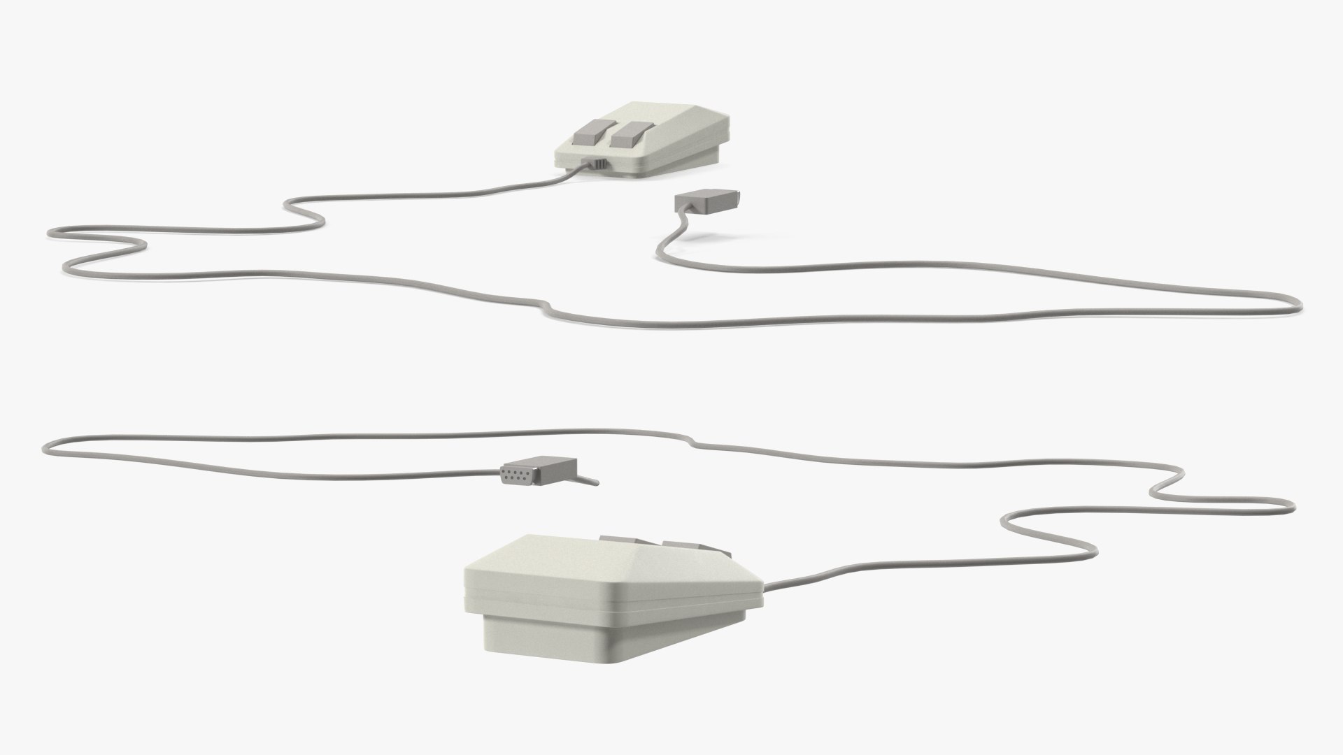 3D Vintage Computer Mouse - TurboSquid 2061489