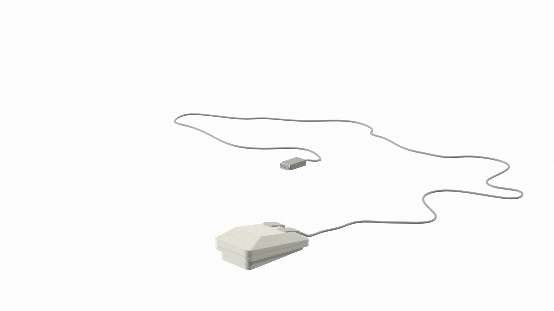 3D Vintage Computer Mouse - TurboSquid 2061489