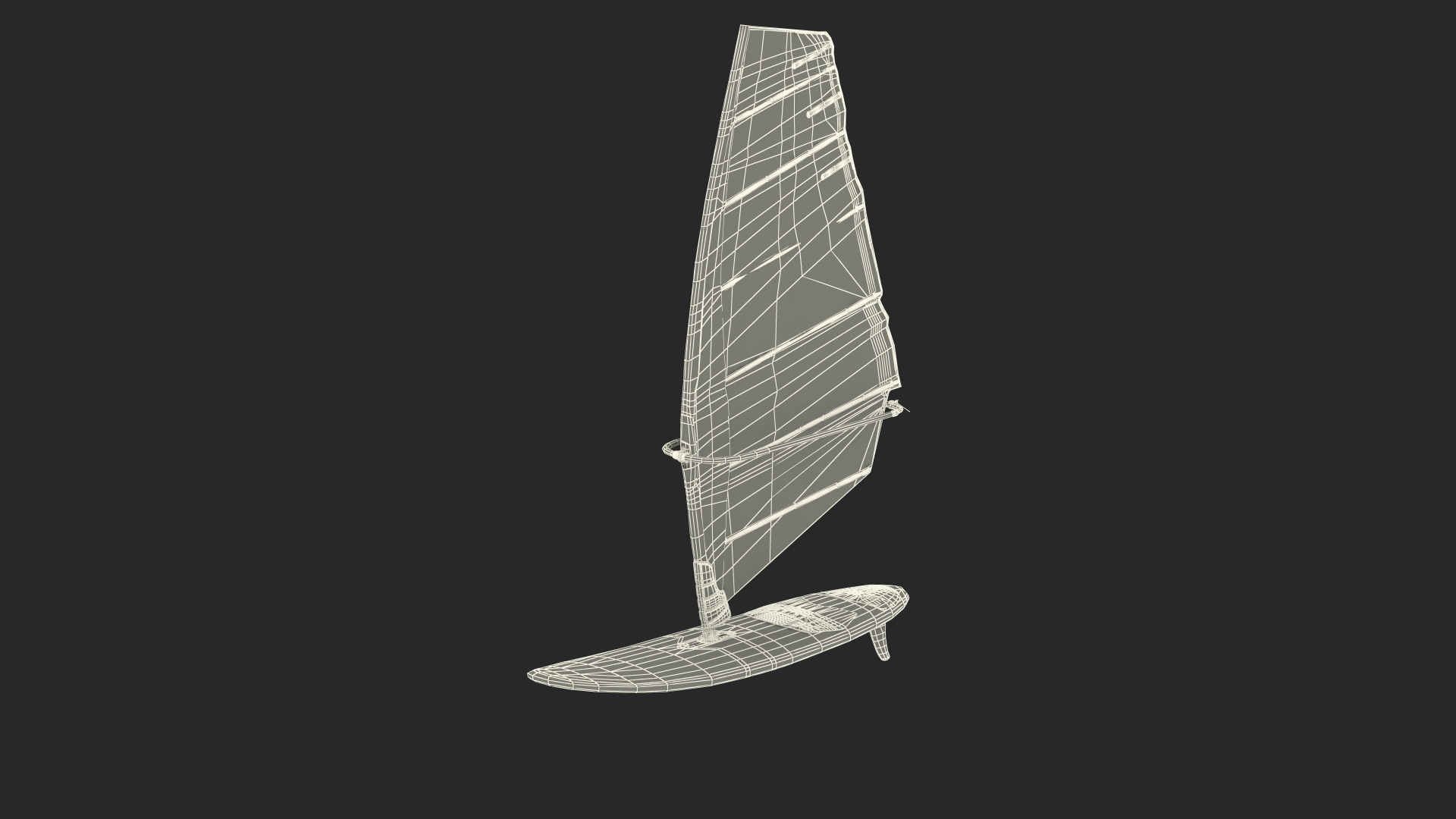 3D Sport Windsurf Board Sail Model - TurboSquid 1442902