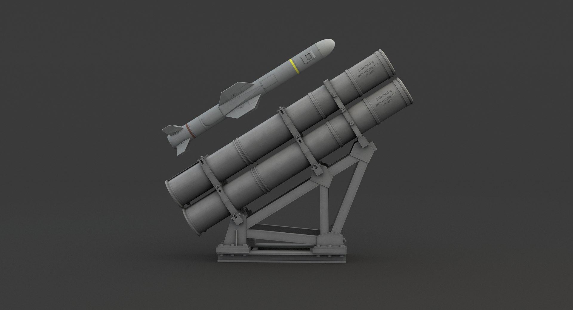 Mk 141 Missile Launching 3D - TurboSquid 1399380