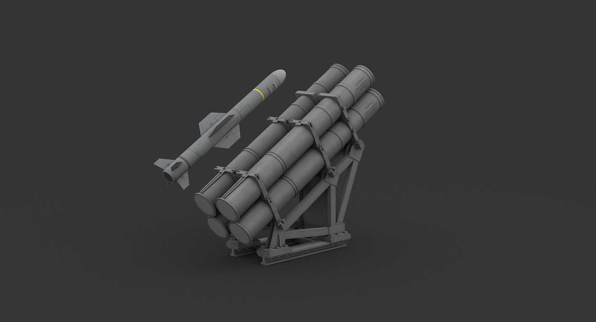 Mk 141 Missile Launching 3D - TurboSquid 1399380