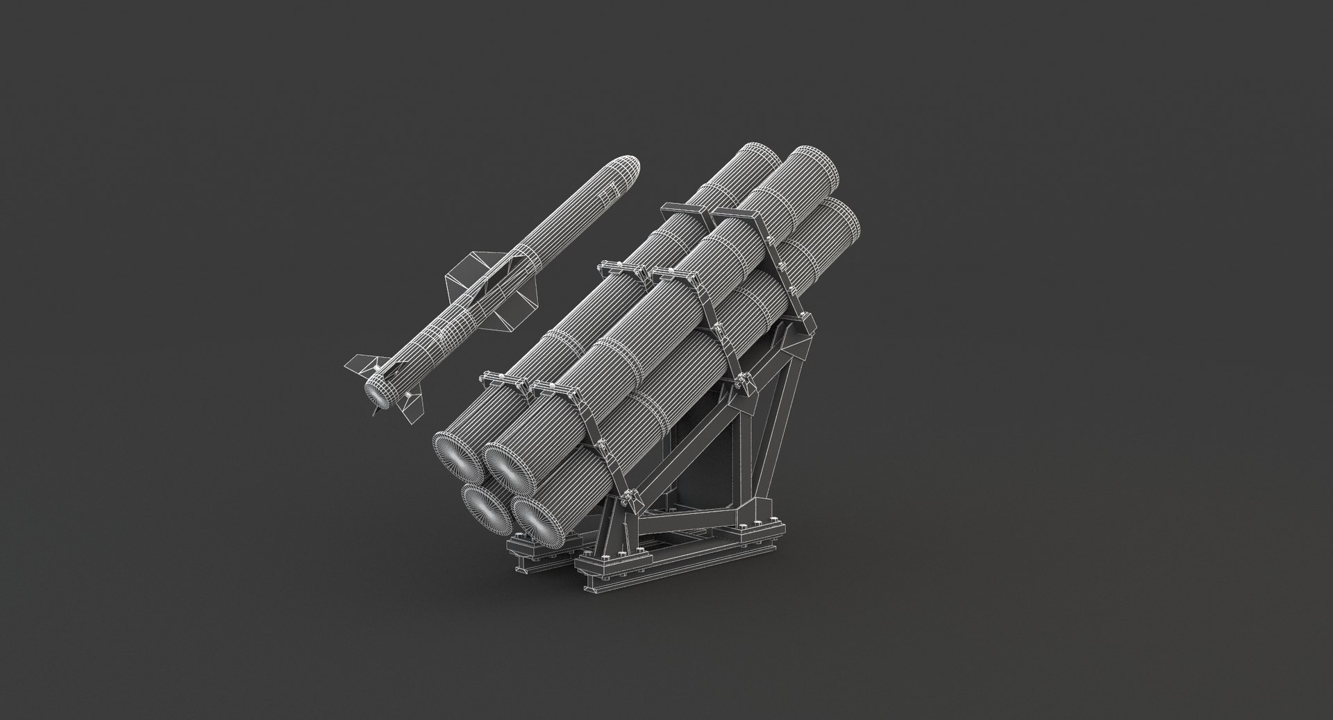 Mk 141 Missile Launching 3D - TurboSquid 1399380