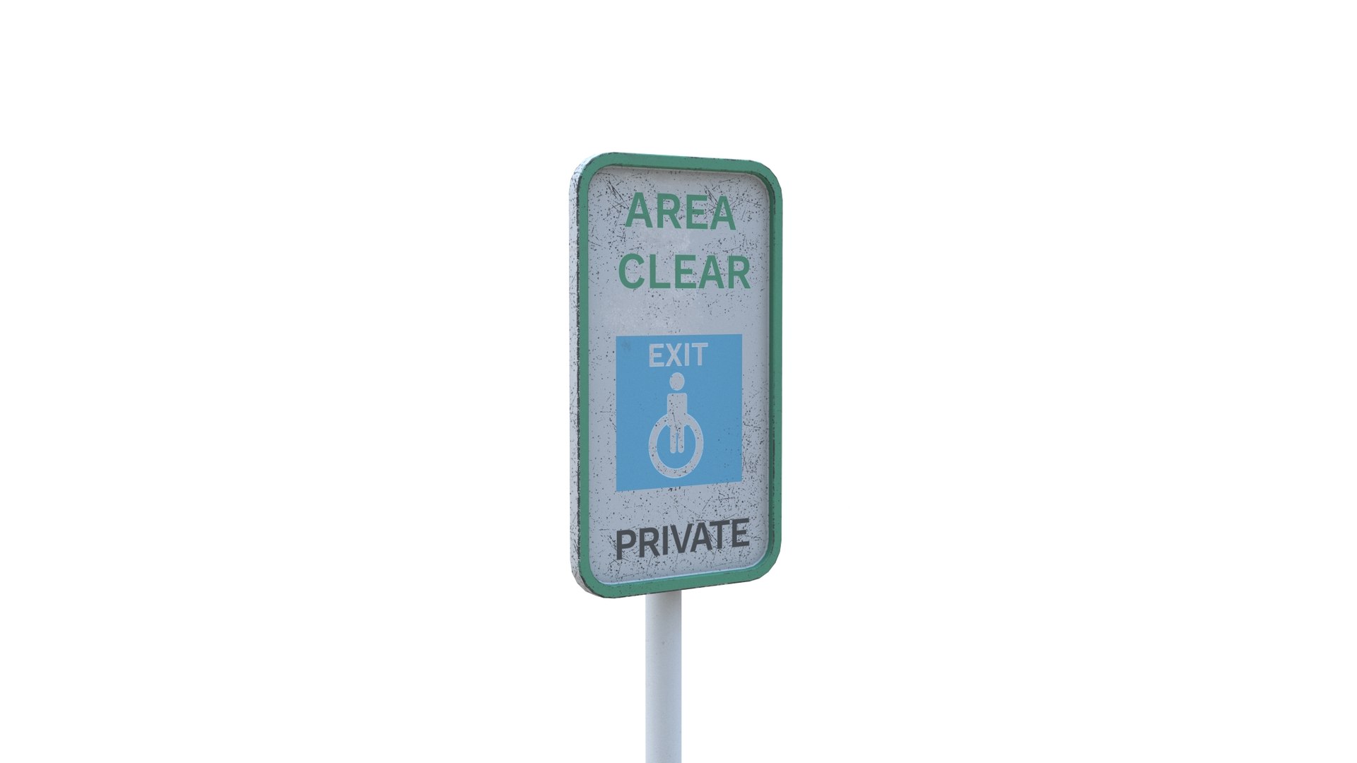 Street Sign 3D Model - TurboSquid 1646232