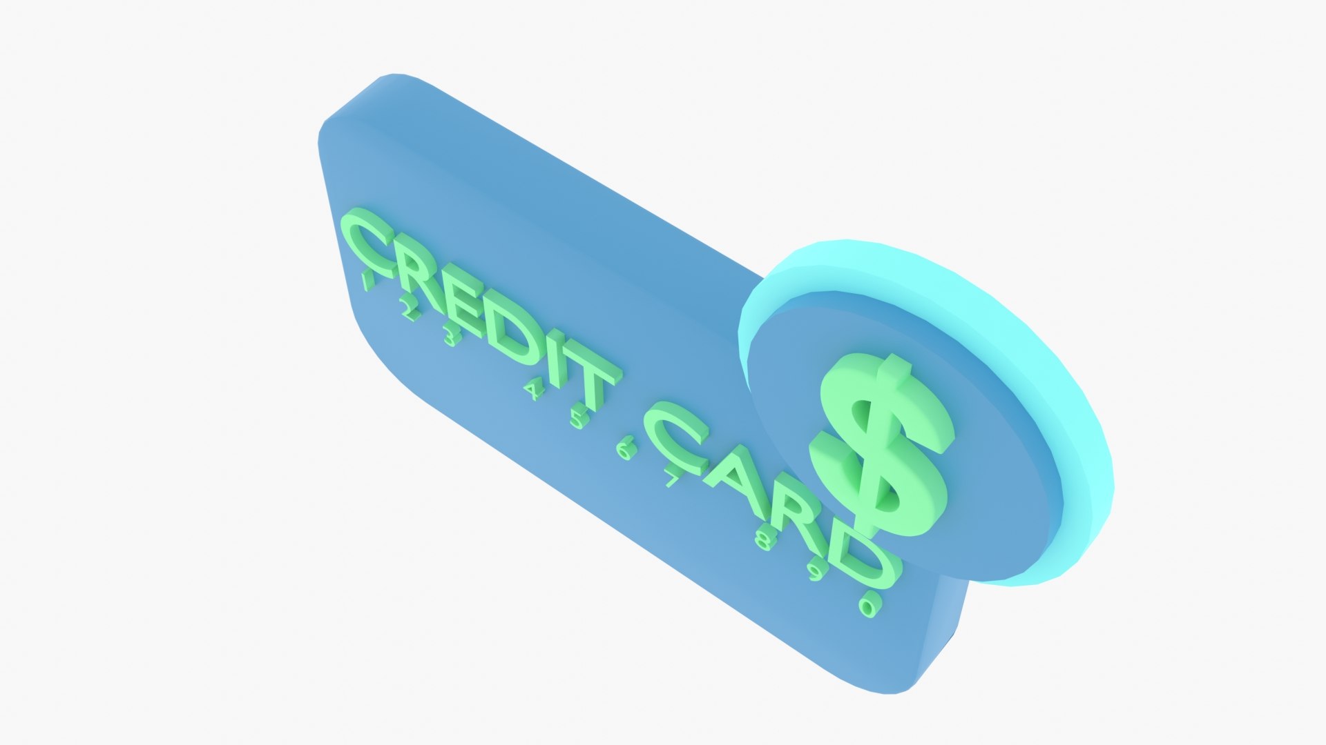 3D Secure Card Payment Model - TurboSquid 1913838